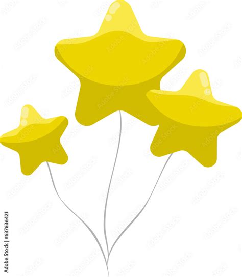 파티용 풍선 벡터 일러스트 Stock Vector Adobe Stock