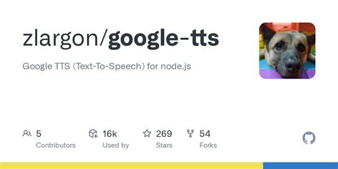 Github Zlargon Google Tts Google Tts Text To Speech For Node Js