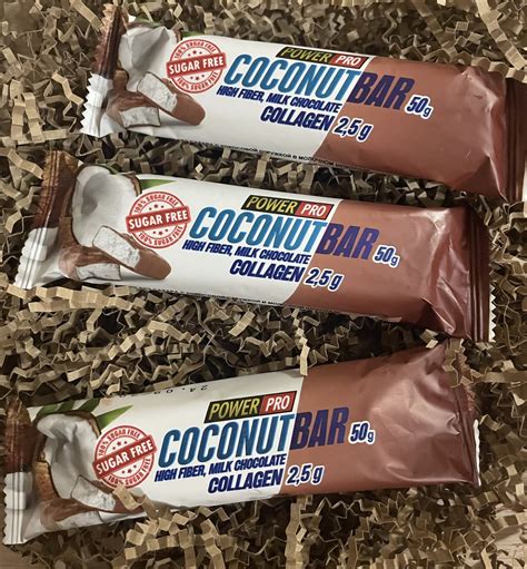 Батончик Power Pro Coconut Bar | отзывы