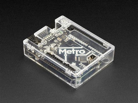 Clear Enclosure For Arduino Or Metro The Pi Hut