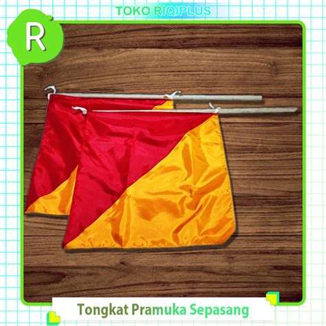 Bendera Dan Tongkat Semaphore Pramuka Lazada Indonesia