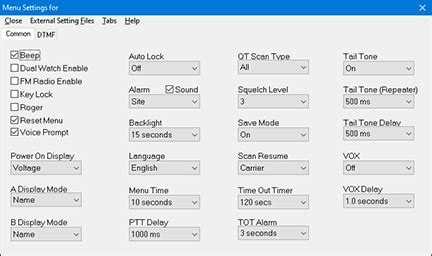 GC Radio Programming Software