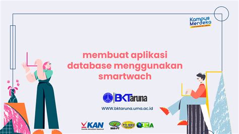 membuat aplikasi database menggunakan smartwach biro perencanaan