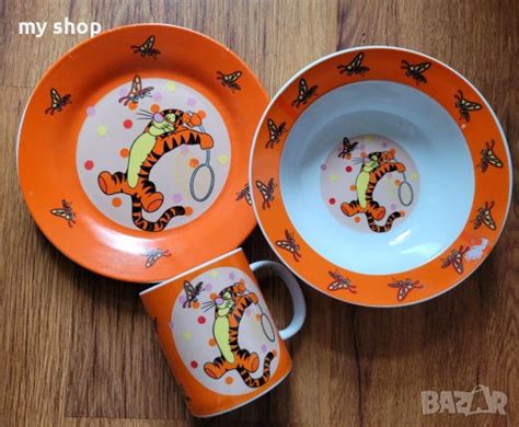 Нов Порцеланов детски сервиз от 3 части в Прибори съдове шишета и биберони в гр София