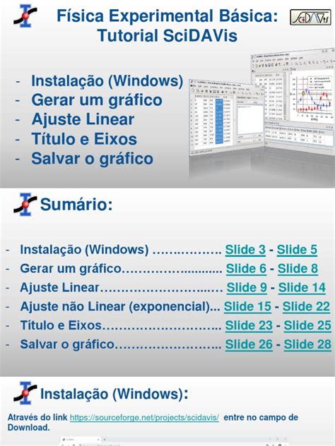 Tutorial Scidavis Pdf Ciência Da Computação Programas