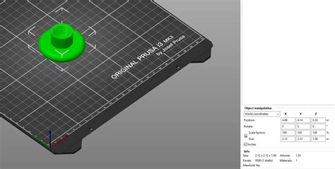 Printing At Wrong Size From Fusion 360 Prusaslicer Prusa3d Forum