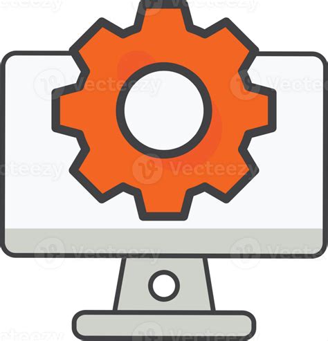 Computer Setting Icon PNG