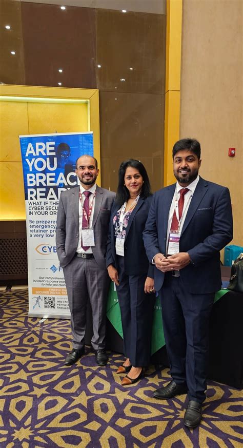 Finesse Global On Linkedin Finesse Team At Cysec Qatar Today If You