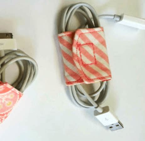Cómo hacer una funda porta cables de tela Trapitos com ar Blog