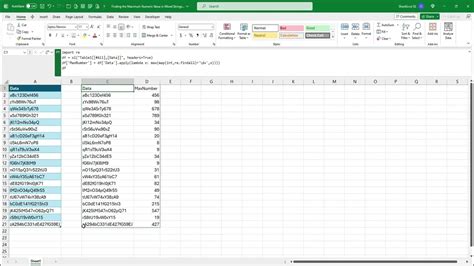 Python In Excel Finding The Maximum Numeric Value In Mixed Strings Youtube