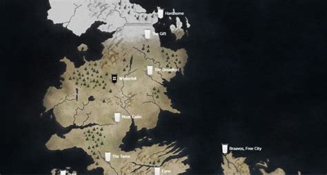 Game Of Thrones Map Explained Westeros Seven Kingdoms