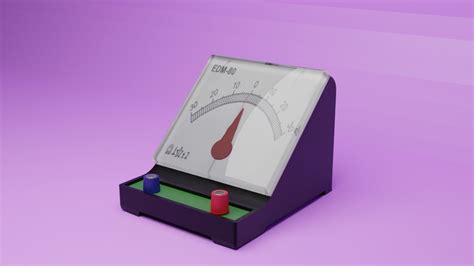 Galvanometer 3d Model Cgtrader