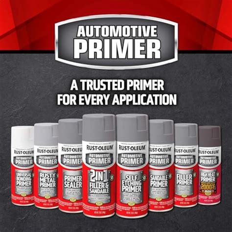 Rust Oleum 249322 Automotive Self Etching Primer Spray 12 Oz Matte Dark Green Smoke Home