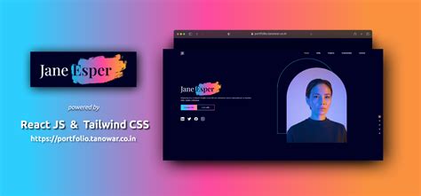 Mockup For Portfolio Website Figma