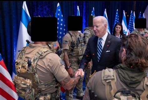 Biden Meets With Us Cag “delta Force” On Standby In Israel Thoughts