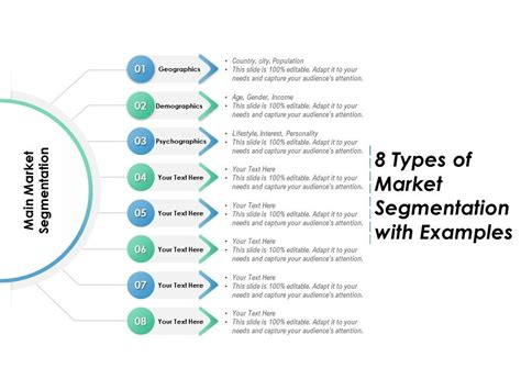 8 Types Of Market Segmentation With Examples Presentation Powerpoint