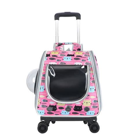 Badu Bg Голямо пространство Колички за домашни любимци Куче Коте Преносима транспортна чанта