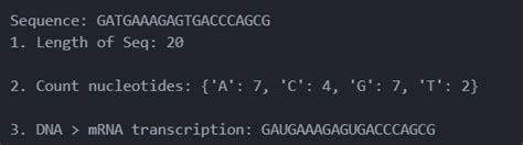 Learning Some Bioinformatics With Python — Tobi Olabode