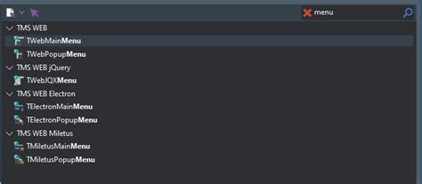 Websidemenu Tms Web Core Tms Support Center