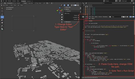 Github Mkageniusosm2blender Script To Import Osm Map Buildings To