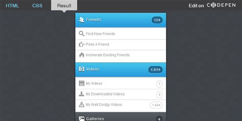 Css3 Multiple Accordion Menu Bypeople
