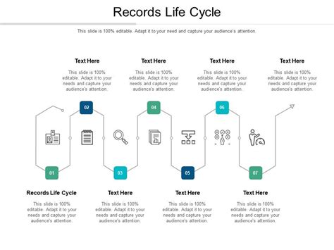 Records Life Cycle Ppt Powerpoint Presentation Gallery Portrait Cpb
