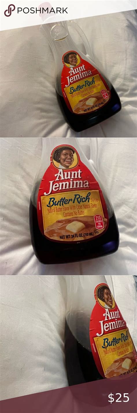 Aunt Jemima Syrup Bottle Retired Collectible Classic Discontinued