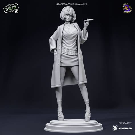 Tae Takemi Persona 5 3d Printed Model Persona 5 Figure Etsy