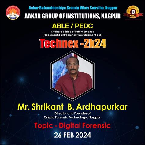 shrikant ardhapurkar on linkedin aakargroup technex techinnovation