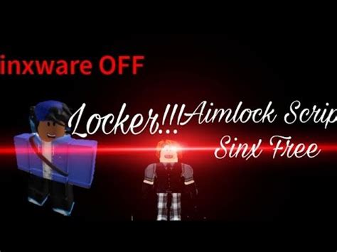 Aimlock Script Sinxware Script YouTube