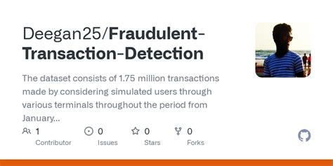 Github Deegan25fraudulent Transaction Detection The Dataset