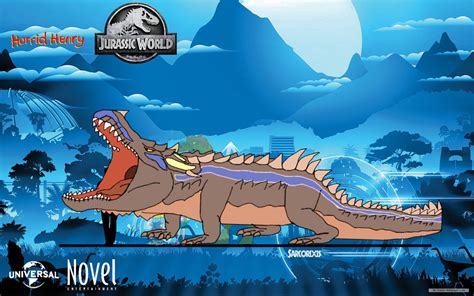 Sarcorixis Jurassic World Horrid Henry Style By Francoraptor2018 On