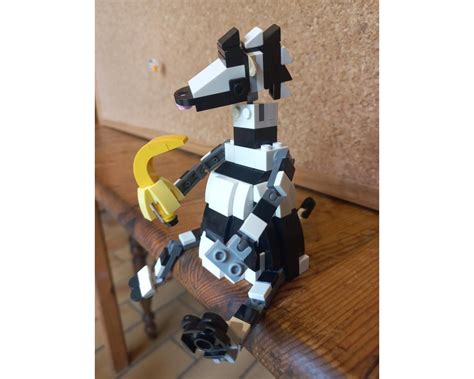 Lego Moc Chubby Giraffe And Zebra By Tuxille Rebrickable Build With