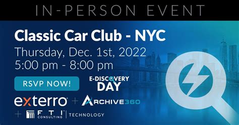 Exterro On Linkedin Ediscoveryday Ediscovery Newyork Legaltech Happyhour