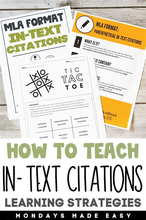 Teaching In Text Citations Paraphrasing And Integrating Quotations