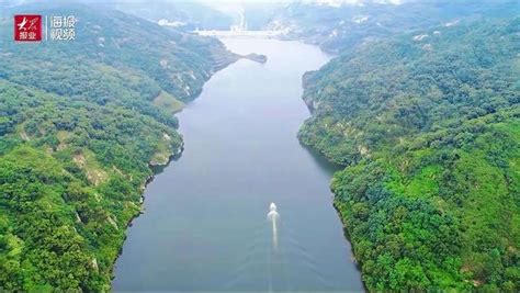 瞰见日照河湖之美⑤五莲县龙潭沟水库 旅游 景点讲说 好看视频
