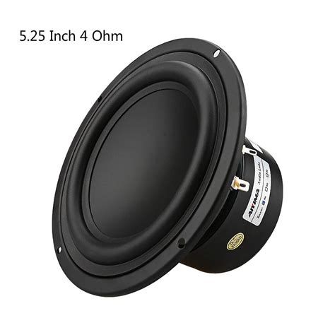 Aiyima 1pcs 5 25 Inch Subwoofer Column 4 8 Ohm 40w Vicedeal