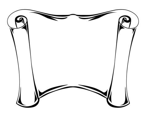 Illustration Of Classic Text Box Template In Black Line Color 24205644