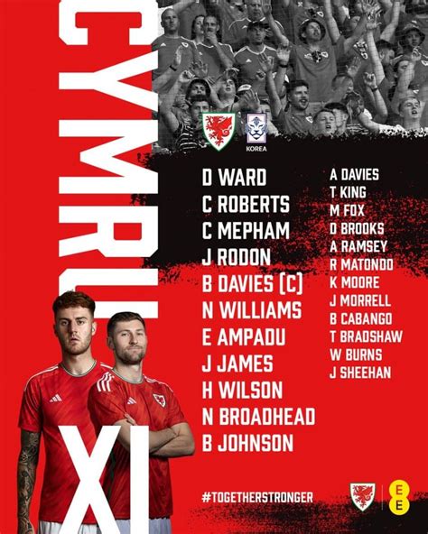 [정보 소식] 대한민국 Vs 웨일스 선발 라인업💕 인스티즈 Instiz 연예 카테고리