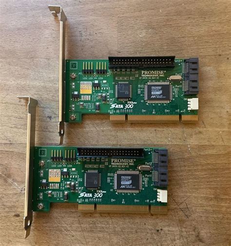 2x Promise Sata 300 Tx2 Plus Pci Cards 2x Sata 1x Ide Kaufen Auf Ricardo