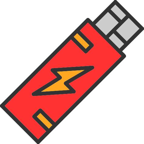 USB Generic Color Lineal Color Icon USB Generic Color Lineal Color Icon