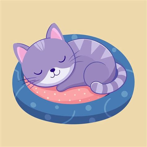 Happy Cat Nap Vectors And Illustrations For Free Download