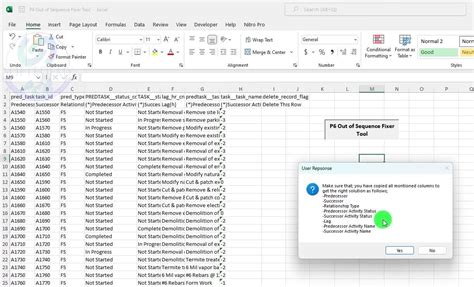 easily detect and fix out of sequence activities in primavera p6 softedemy
