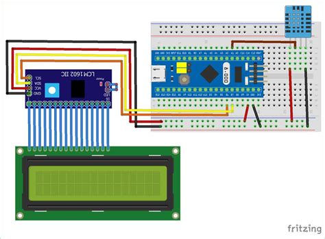Creating An Arduino LCD Circuit Diagram