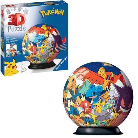 Puzzle Pokemon 3d Cartolibreria Il Quadrifoglio