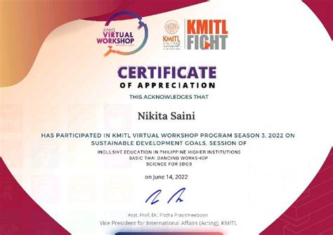 Nikita Saini On Linkedin Kmitl Virtual Workshop Day 1