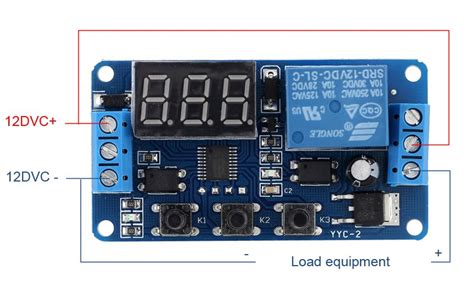 V Relay Module With Automatic Delay Timer Zbotic