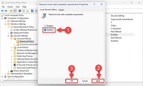 How To Remove Password Complexity Requirements In Windows 11 10