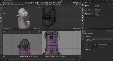 Cant Scale Along One Axis In C4d Rcinema4d