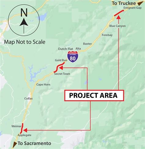 Interstate I 80 Map